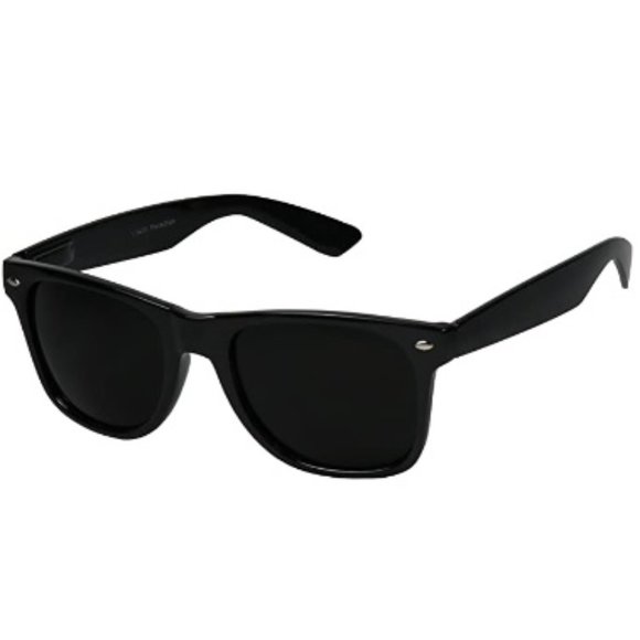 Accessories Super Dark Black Sunglasses Uv Protection Lens Spring